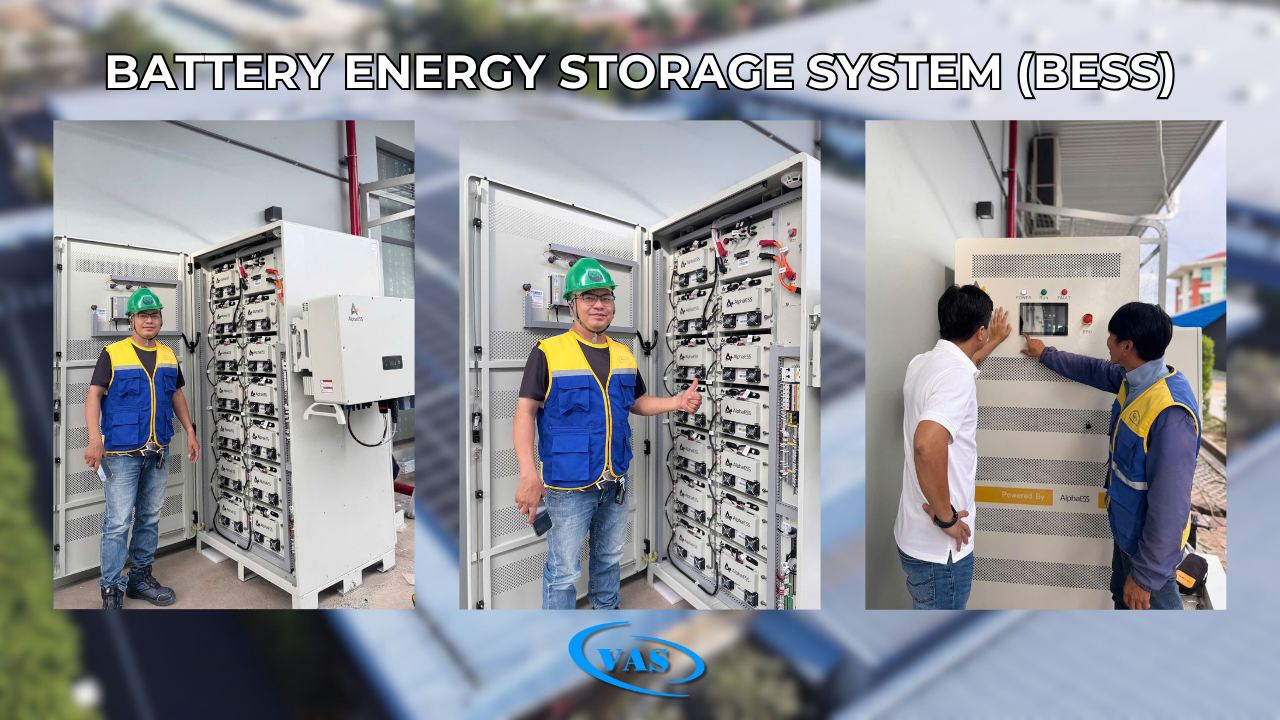 Giải mã tất tần tật về hệ thống lưu trữ năng lượng (BESS) - VAS